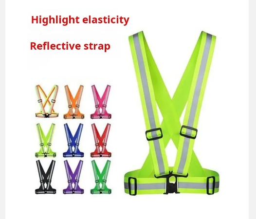 2024 Hi vis safety Men Cross Vest High Visibility Safety reflective ...